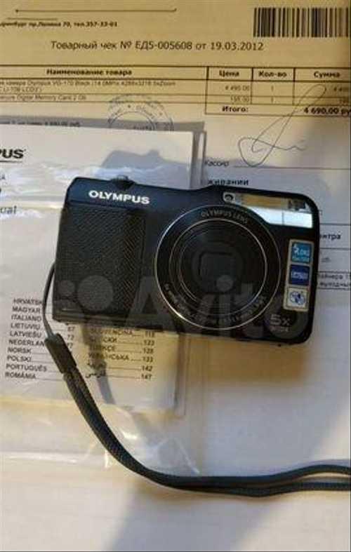 Фотоаппарат olympus VG - 170