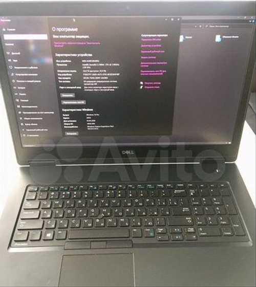 Dell precision 7730igzo 4к. 17 дюйм