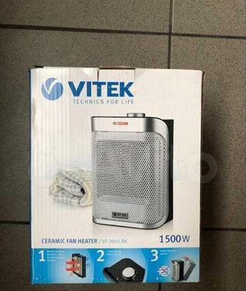 Тепловентилятор vitek 1500w