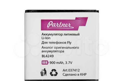 Акб partner для FLY E157 BL4249 900mAh
