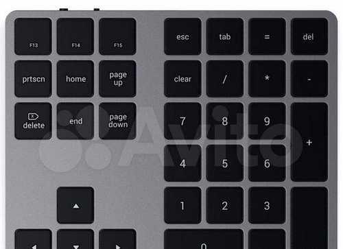 Беспроводная клавиатура Satechi Bluetooth Extended Keypad ST-xlabkm (Space Grey)
