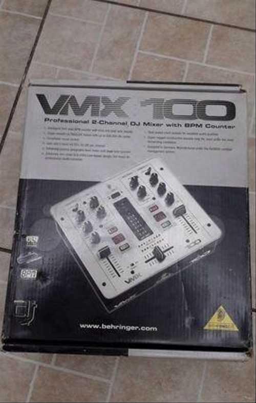 2-канальный микшер Behringer VMX 100