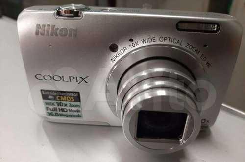 Компактный фотоаппарат Nikon Coolpix S6300