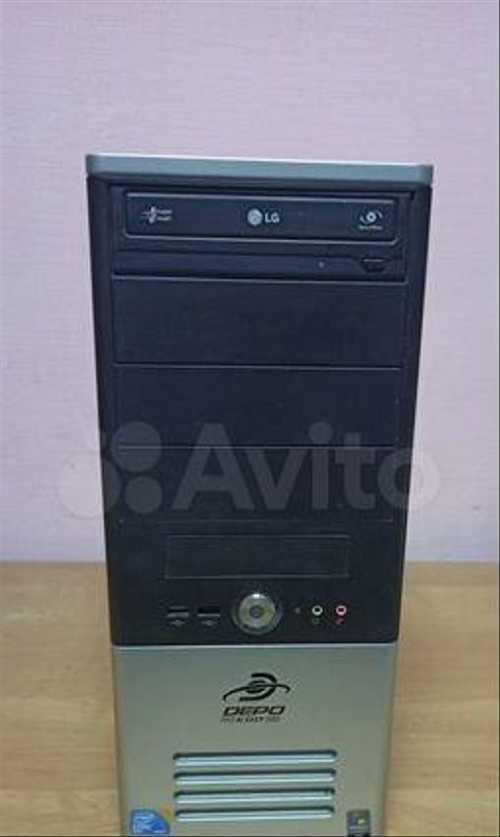 Компьютер Athlon 200GE 3.2G S AM4 4G/500/DVD-RW