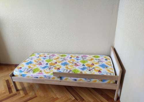 Кровать детская Сниглар с матрасом