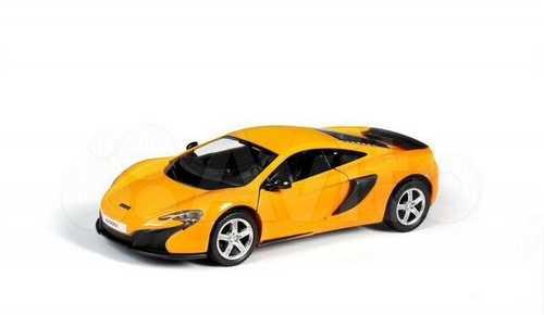 Машинка металлическая Uni-Fortune RMZ City 1:32 McLaren 650S, инерционная, цвет оранжевый 554992-OR