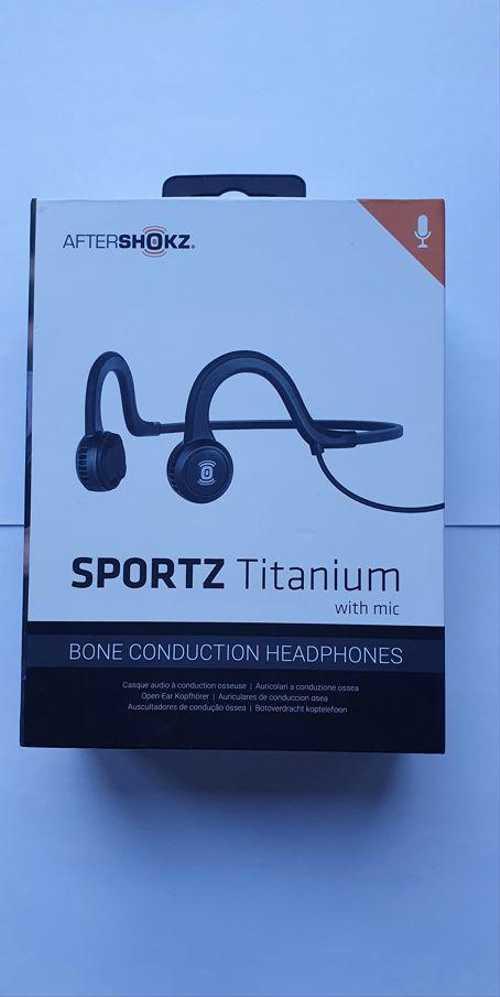 Aftershokz Sportz Titanium with mic