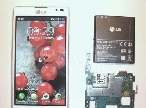 Телефоны LG Optimus L9 и клон iPhone-6 на запчасти
