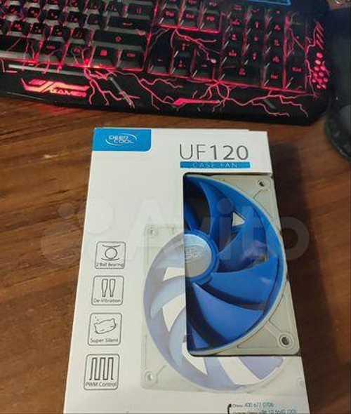 Вентилятор для корпуса Deepcool UF120 Ultra silent