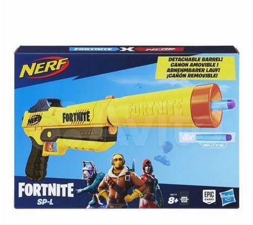 Бластер Hasbro nerf Фортнайт Спрингер E6717EU4