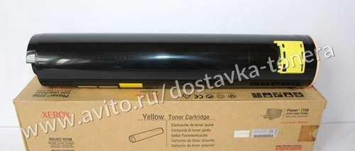Тонер-картридж желтый Xerox 106R00655 для 7750