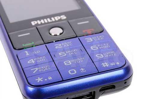 Philips Xenium E182 Blue