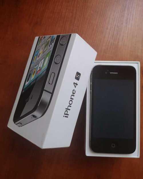 iPhone 4S, 32 GB, чёрный