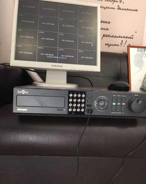 Видеорегистратор smartec str-1684 с монитором