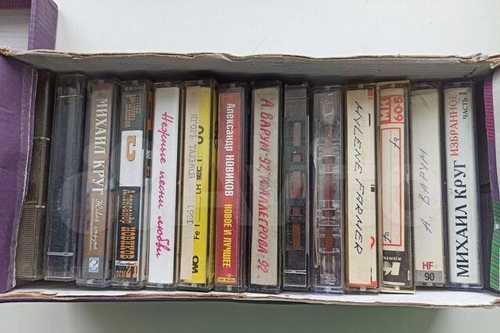 15 аудио кассеты популярная музыка 80-90Х