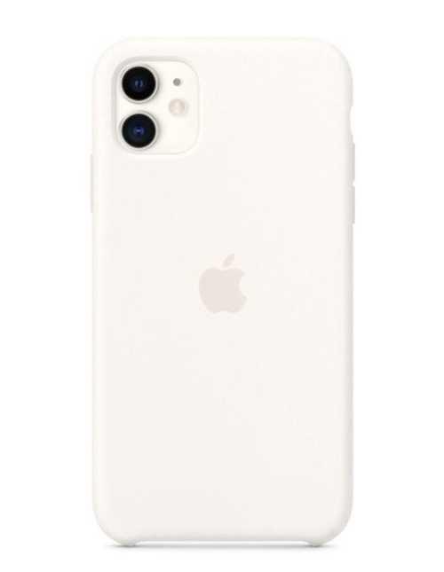 Клип-кейс Apple Silicone для iPhone 11 (белый)