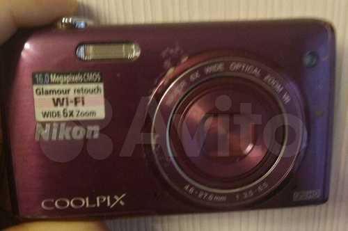 Фотоаппарат Nicon coolpix S5200