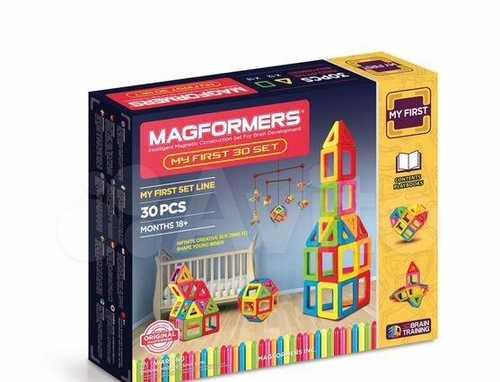 Магнитный конструктор Magformers My First, 30 элементов (702001)