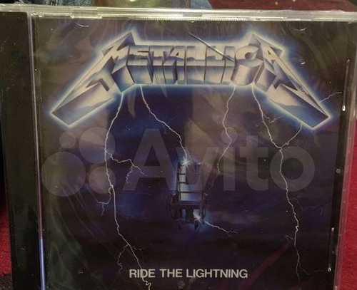 CD metallica 1984г. Ride the lightning