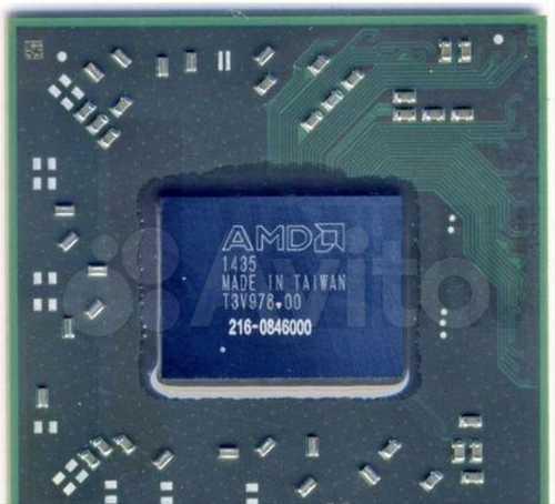 216-0846000 видеочип AMD Mobility Radeon HD честны