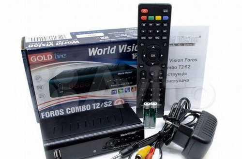 World vision foros dvb-t2/dvb-s2 приставка