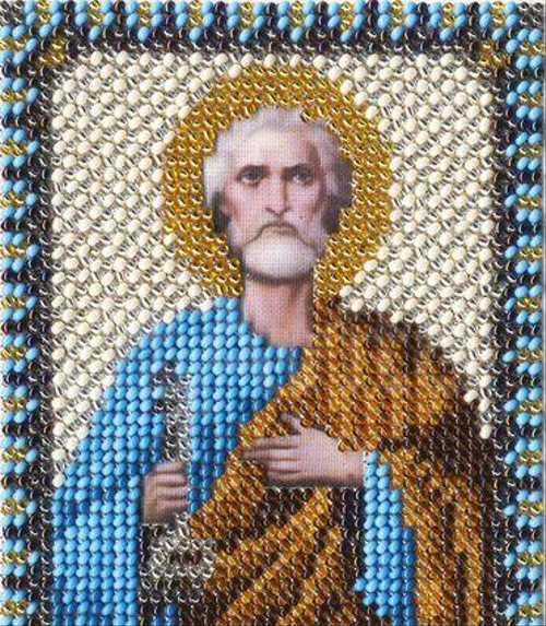Набор для вышивания бисером panna Икона Святого Первоверховного Апостола Петра (CM-1399)
