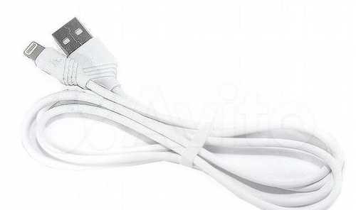 Кабель USB Apple 8Pin hoco X6 Khaki белый