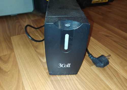 Ибп (UPS) бесперебойник 3Cott 800VA-3SE