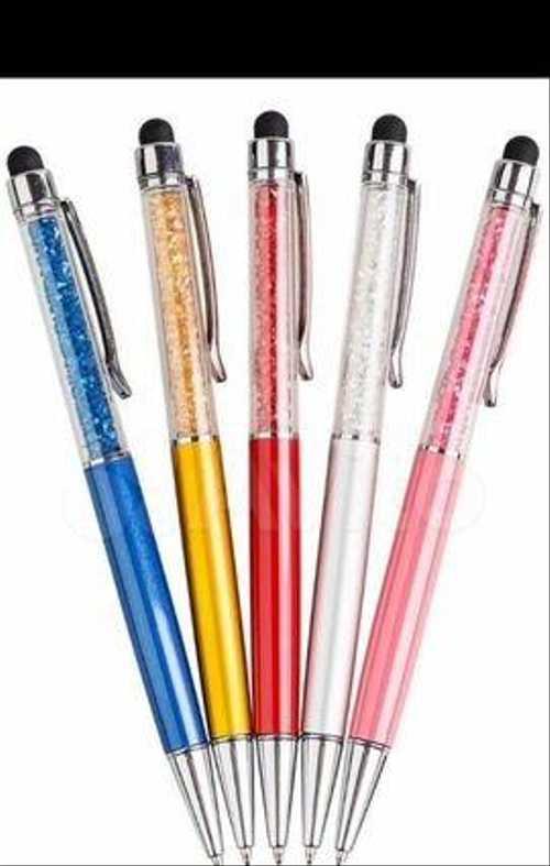 Шариковые ручки с кристаллами