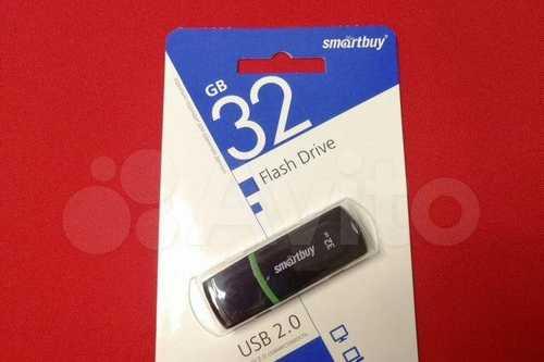 Накопитель USB 32Gb Smart Buy Paean (black)