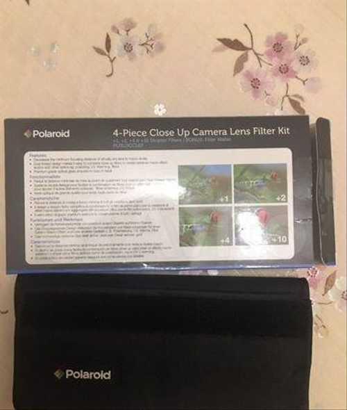 Набор насадочных линз (макролинз) Polaroid 4-Piece