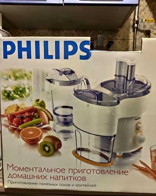 Соковыжималка + блендер Philips (комбайн)