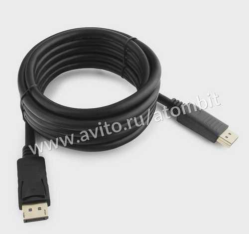 Кабель DisplayPort v1.2 3,0 м, Cablexpert CC-DP2-1