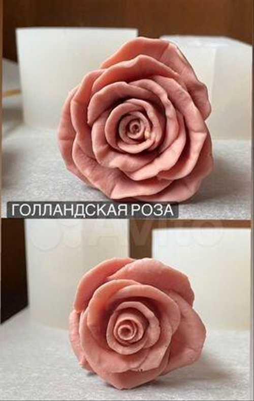 Силиконовые формы для шоколада розы