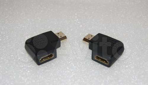 Переходник угловой hdmi-hdmi