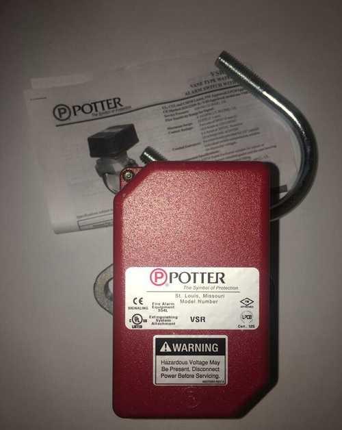 Potter VSR-3 1144403 сигнализатор потока жидкости