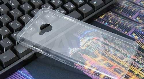 Чехол-накладка для HTC U11 Lite jzzs TPU у/т пакет белая