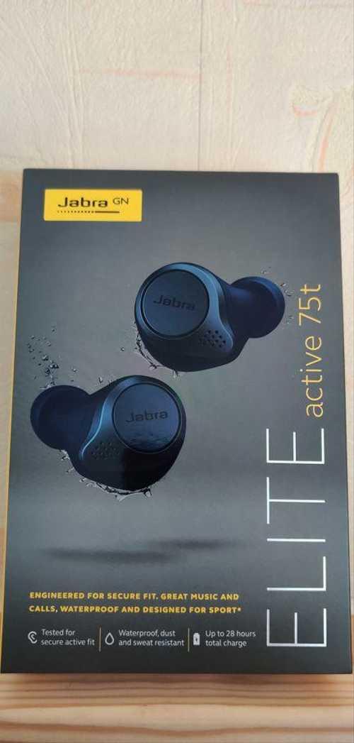 Продаю новые Jabra Elite active 75T