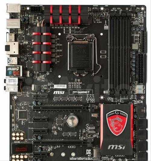 Msi z97 gaming 7 + i5-4670K + 4 гб DDR3