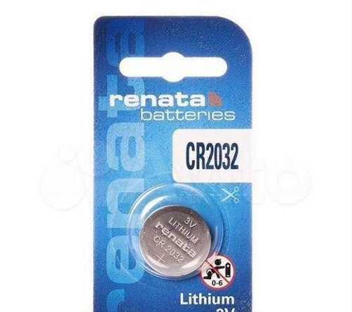 Батарейка Renata CR2032, 5 шт