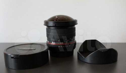 Объектив Samyang MF 8mm f/3.5 Fisheye Canon UMC II
