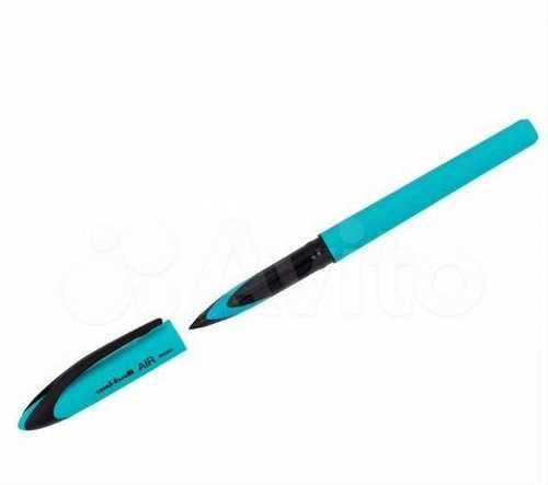Ручка-роллер "Uni-Ball Air UBA-188E", синяя, 0,5 мм, голубой