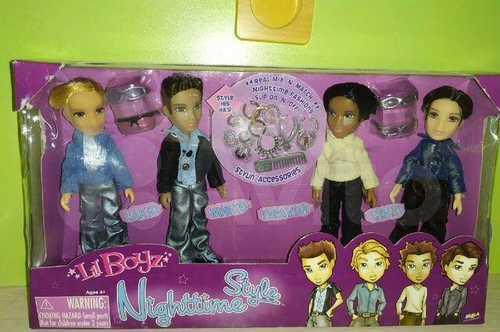 Bratz Lil Boyz Nighttime Style 2004 MGA, 4 куклы