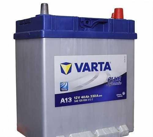 40 Ач Аккумулятор Varta Asia Dynamic A13