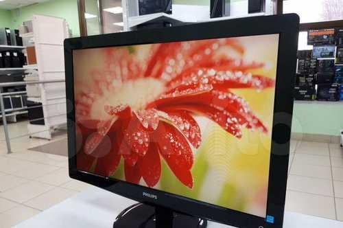 Монитор LED Philips 220V экран 22" дюйма