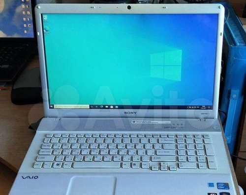 Ноутбук 17.3" sony vaio vpceb1m1r