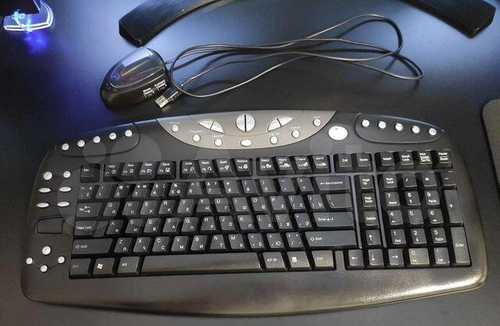 Беспроводная эргономичная клавиатура A4Tech