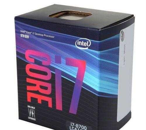 Связка i7-8700+ мат плата+ память + кулер