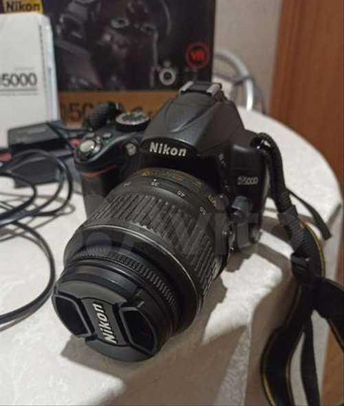Зеркальный фотоаппарат nikon d5000