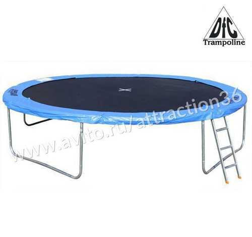 Спортивный батут 6ft 183см без сетки Trampoline